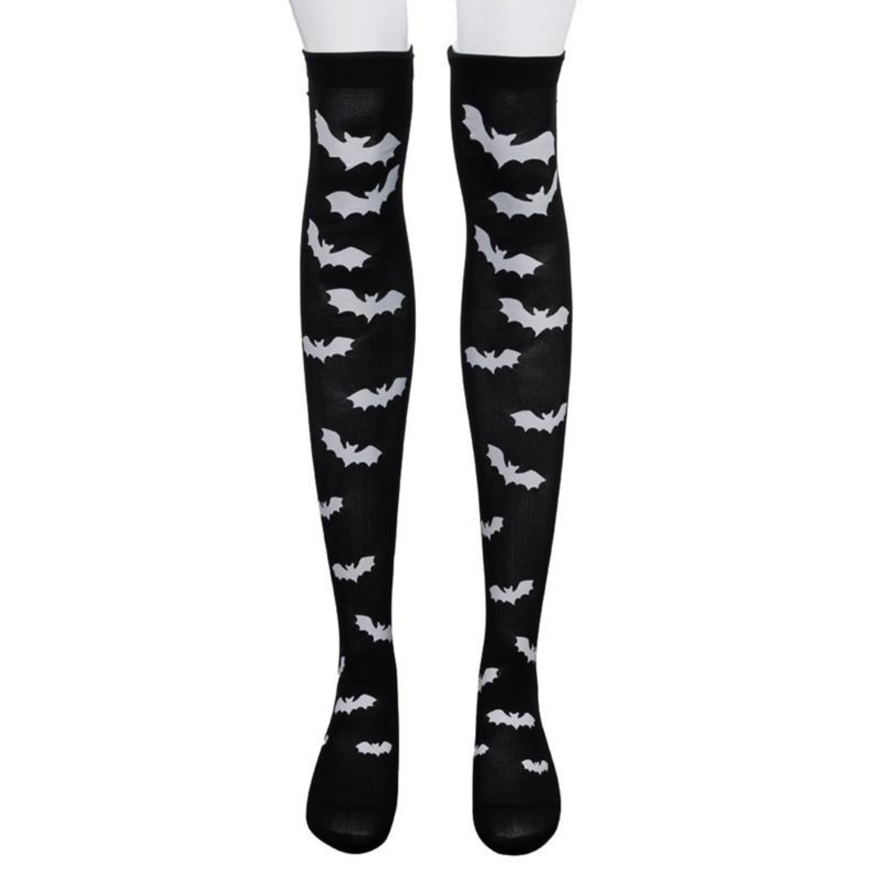 Bat Stockings – Gothic Mist