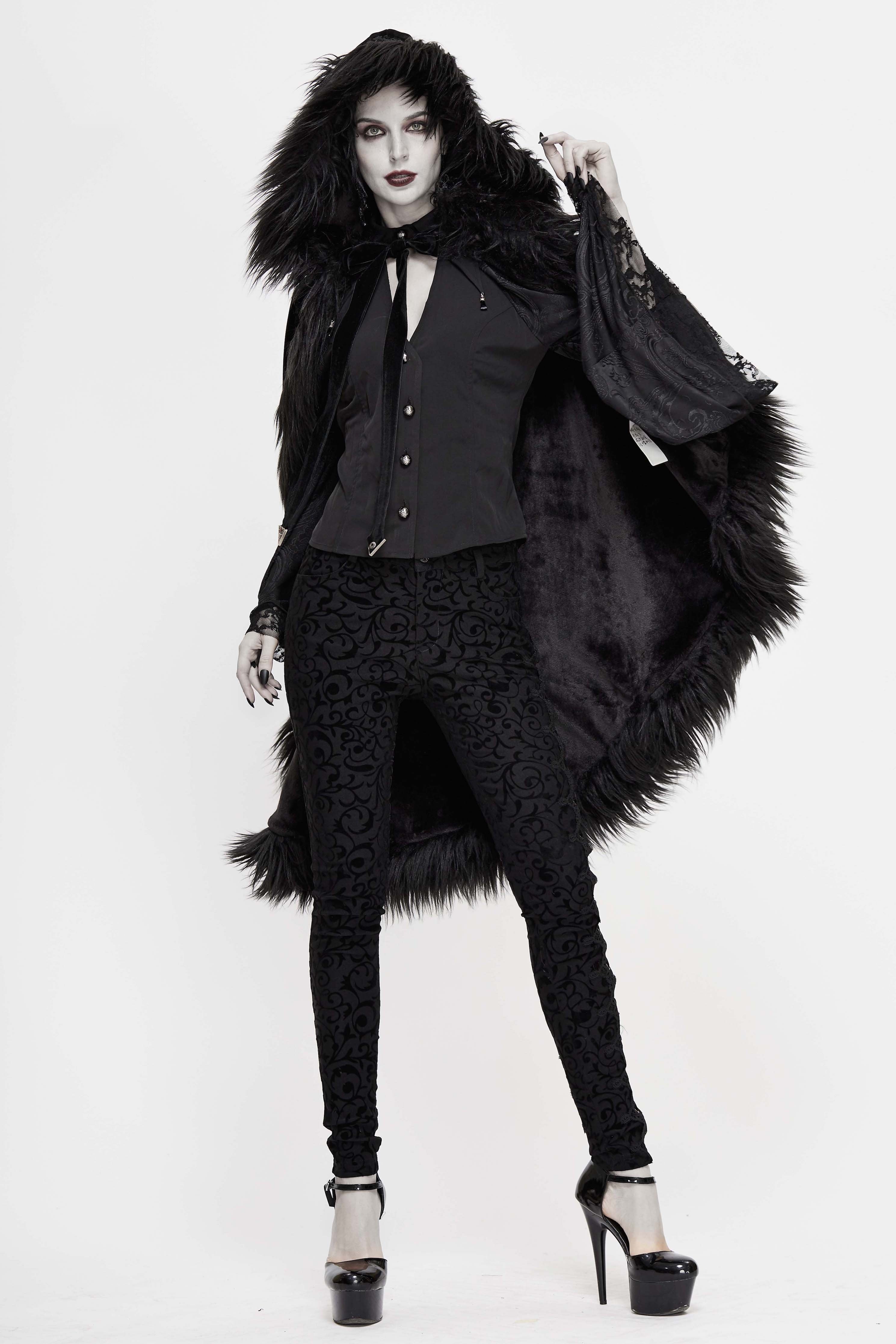 The Goth Fox Cloak – Gothic Mist
