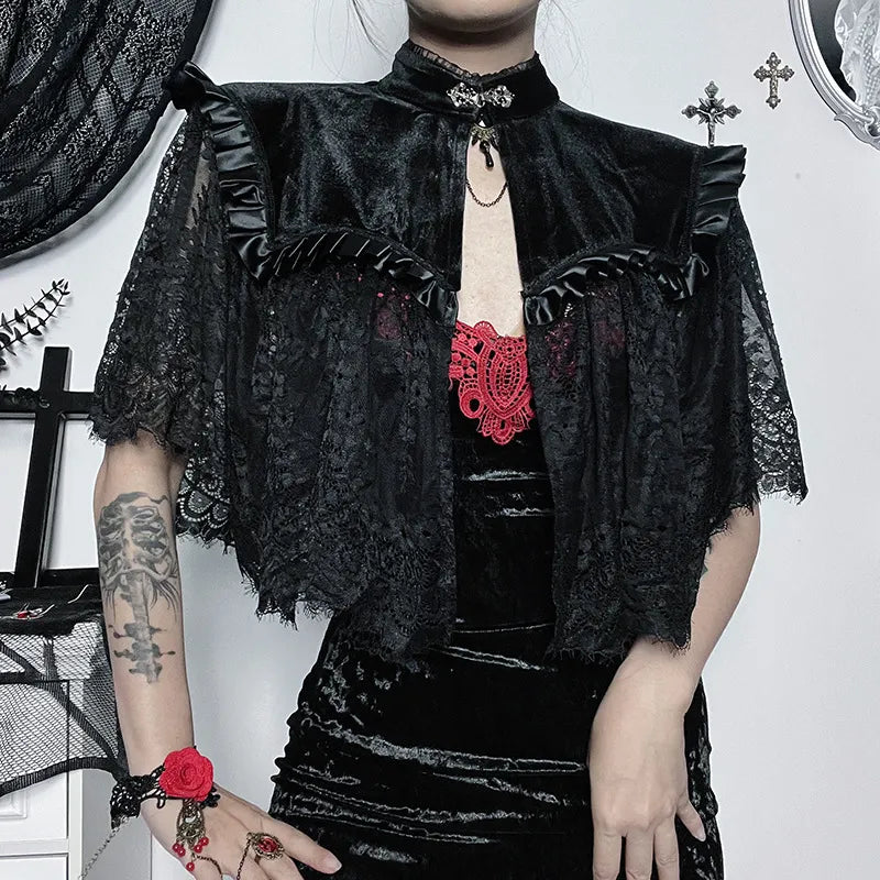 Gothic Short Cloak – Gothic Mist