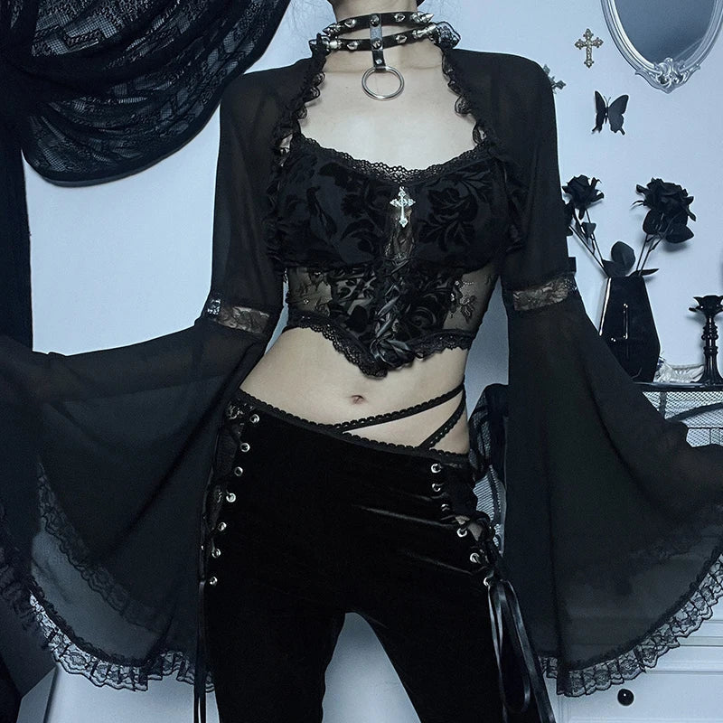 Women's Gothic Top – Gothic Mist