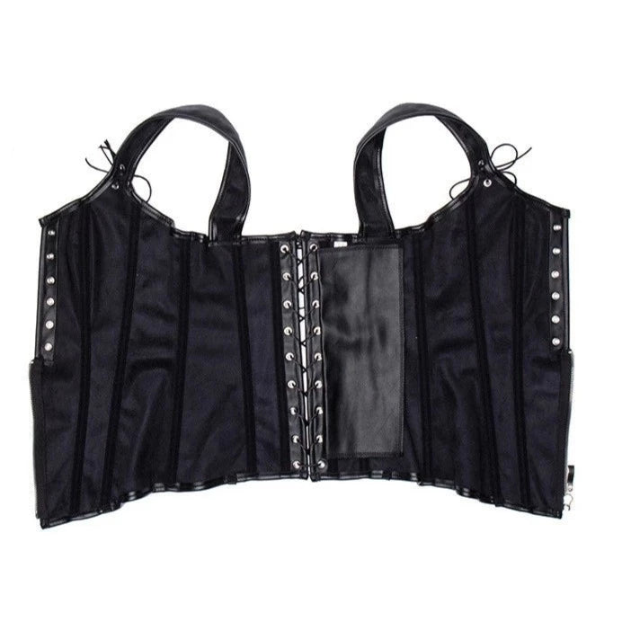 Steam Diva Lace Up Corset – Gothic Mist