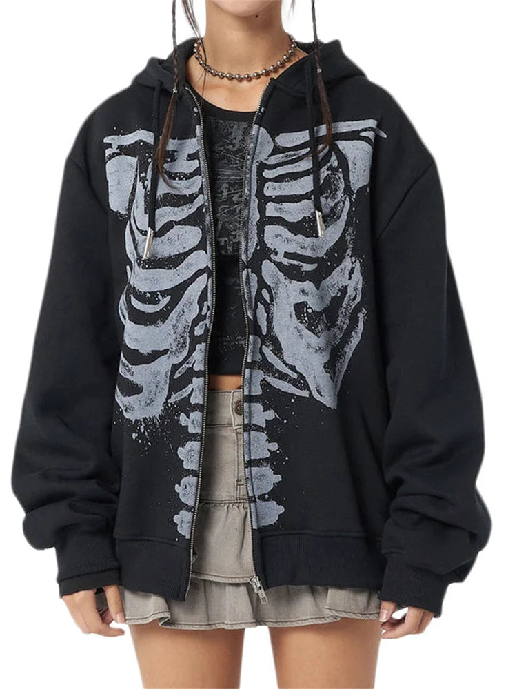 Women's Gothic Hooded Sweatshirt Black – Gothic Mist