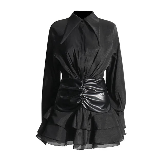 Women's Gothic Elegant Dress Black – Gothic Mist